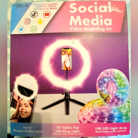 GabbaGoods | Cameras, Photo & Video | Social Media Kit | Poshmark